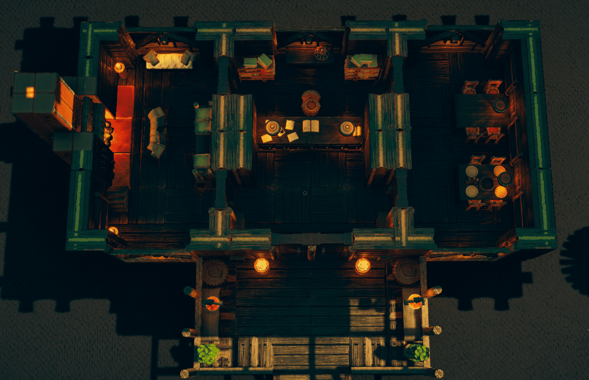 Western Desert Stables Buildings (Furnished) - Tales Tavern