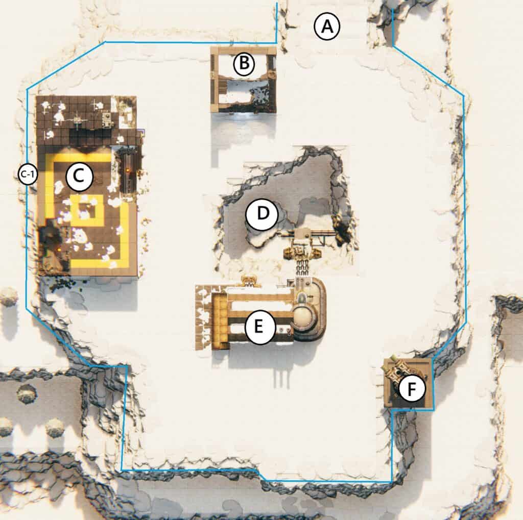 Sci Fi Raider Base (Snow) - Tales Tavern