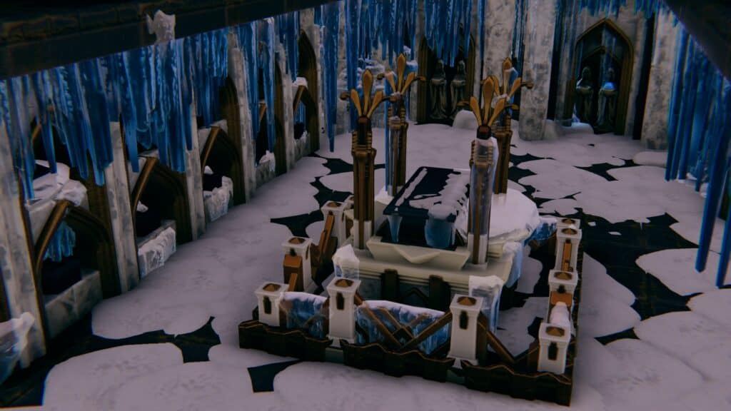 the frozen chateau (p2) the secrets of the crypt (winter) - Tales Tavern