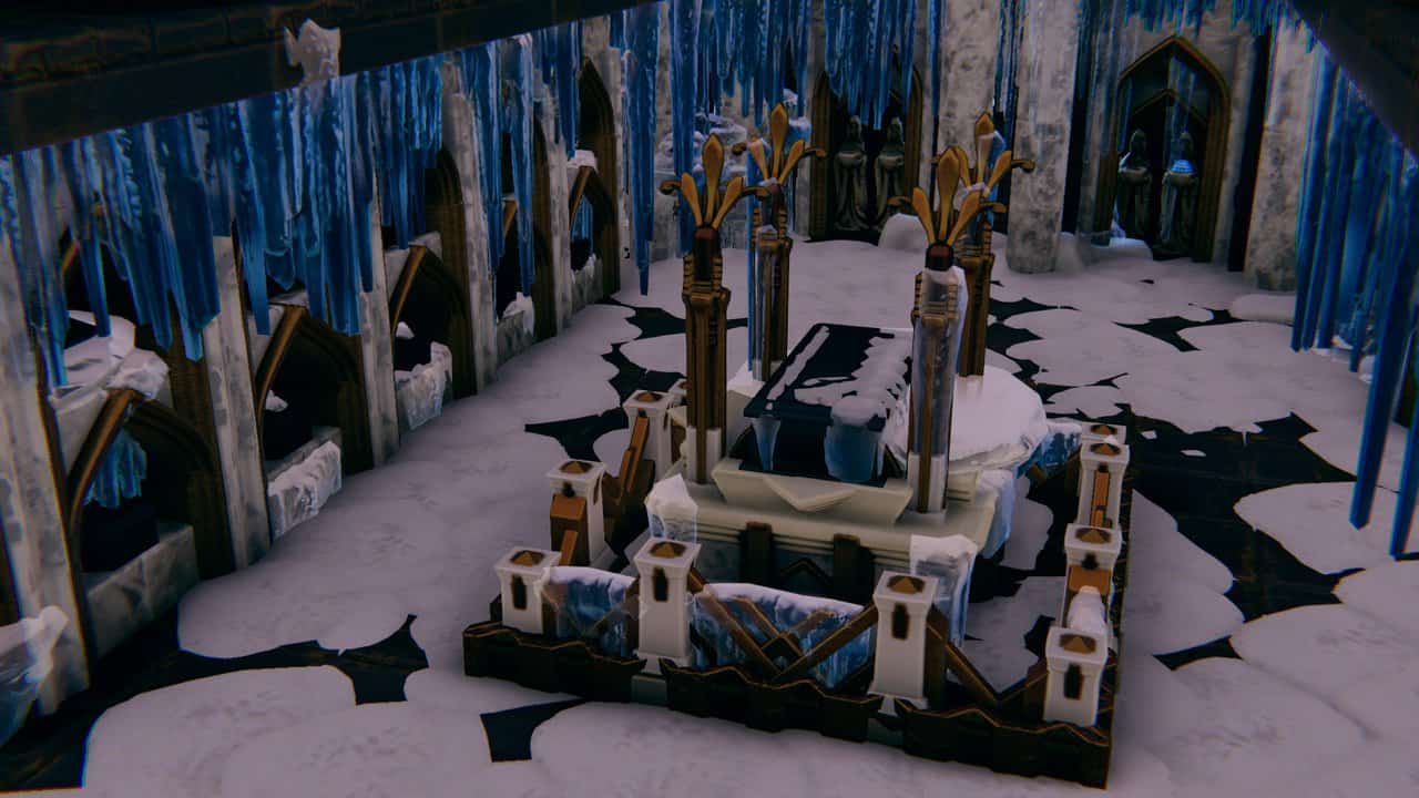 the frozen chateau (p2) the secrets of the crypt (winter) - Tales Tavern