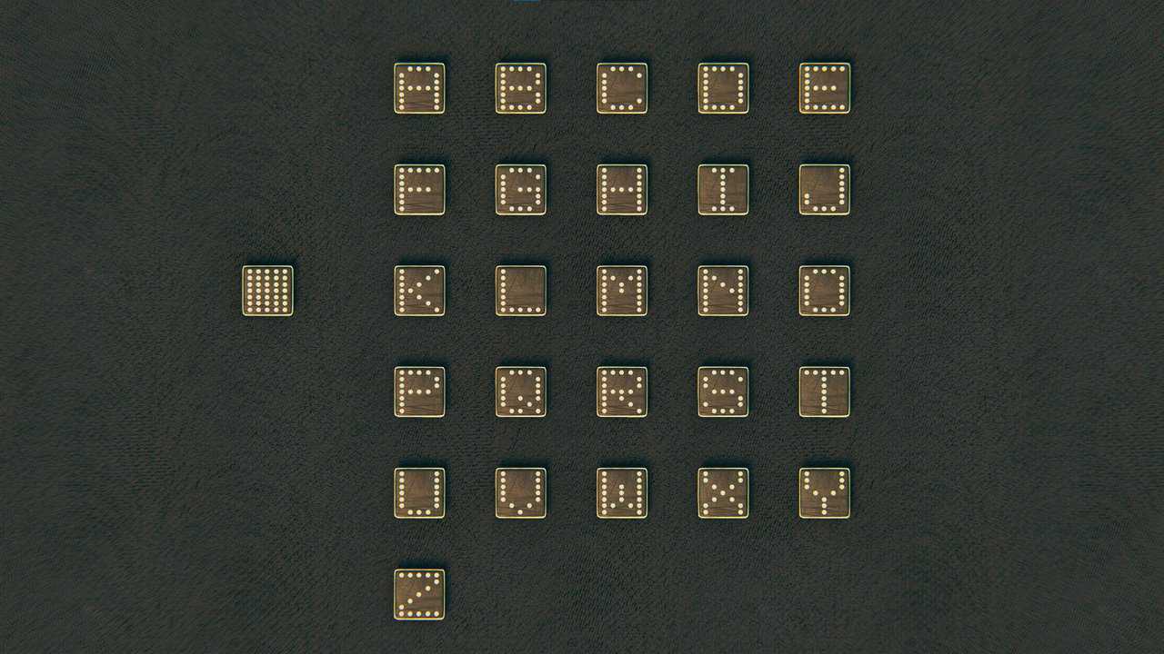 5x7 Dot Matrix Display Uppercase Alphabet Tales Tavern