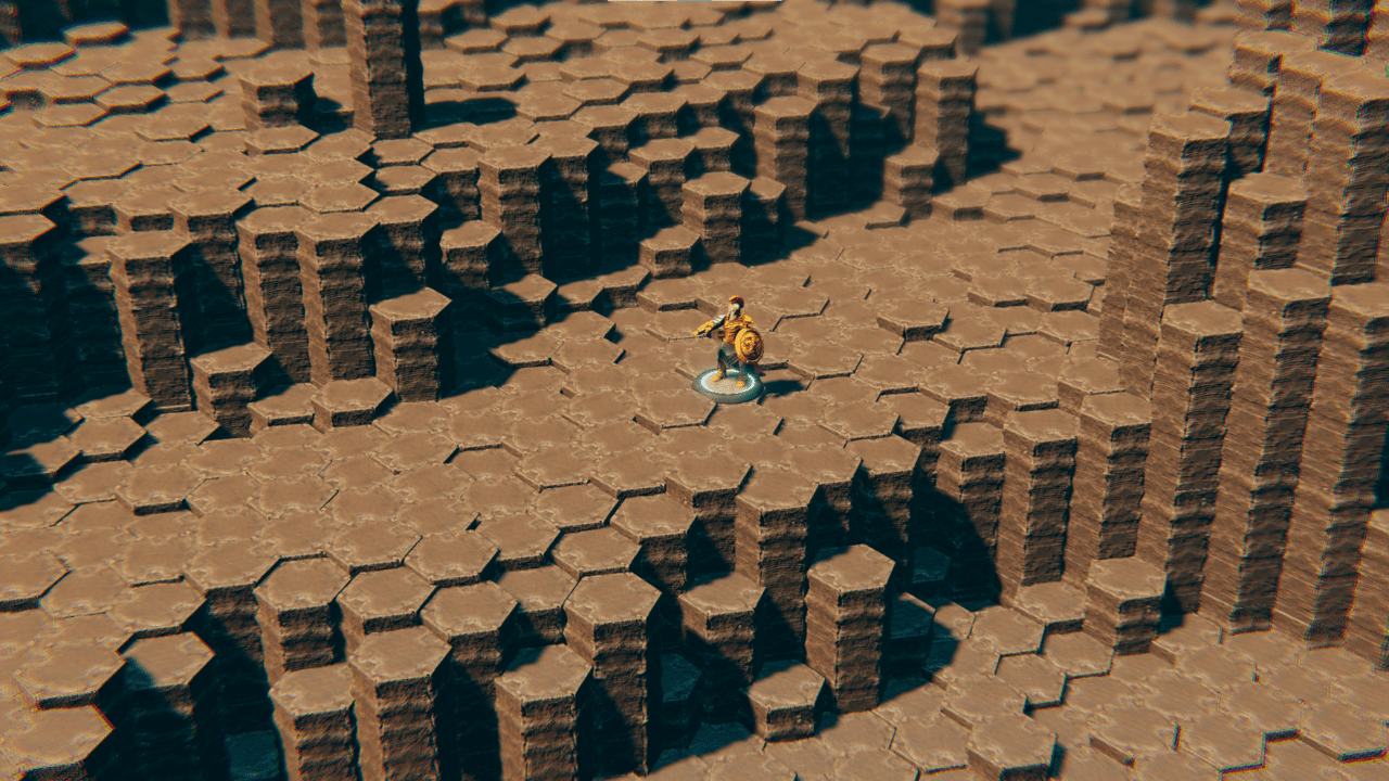 Basalt Columns - Experimental Hex Terrain - Tales Tavern