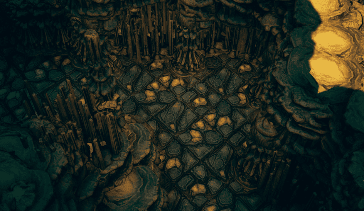Modular Dark Caverns – Straight Line Connection - Tales Tavern