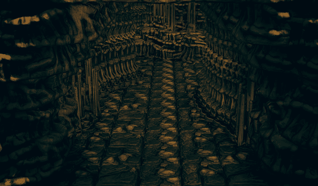 Modular Dark Caverns – Straight Line Connection - Tales Tavern