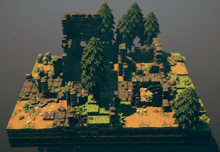 Bandit Hideout - Ruin & Secret Stairs - Tales Tavern