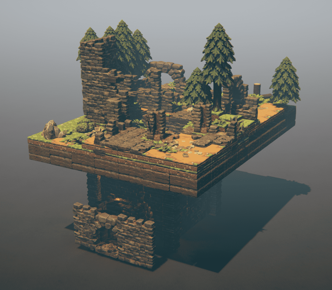 Bandit Hideout - Ruin & Secret Stairs - Tales Tavern