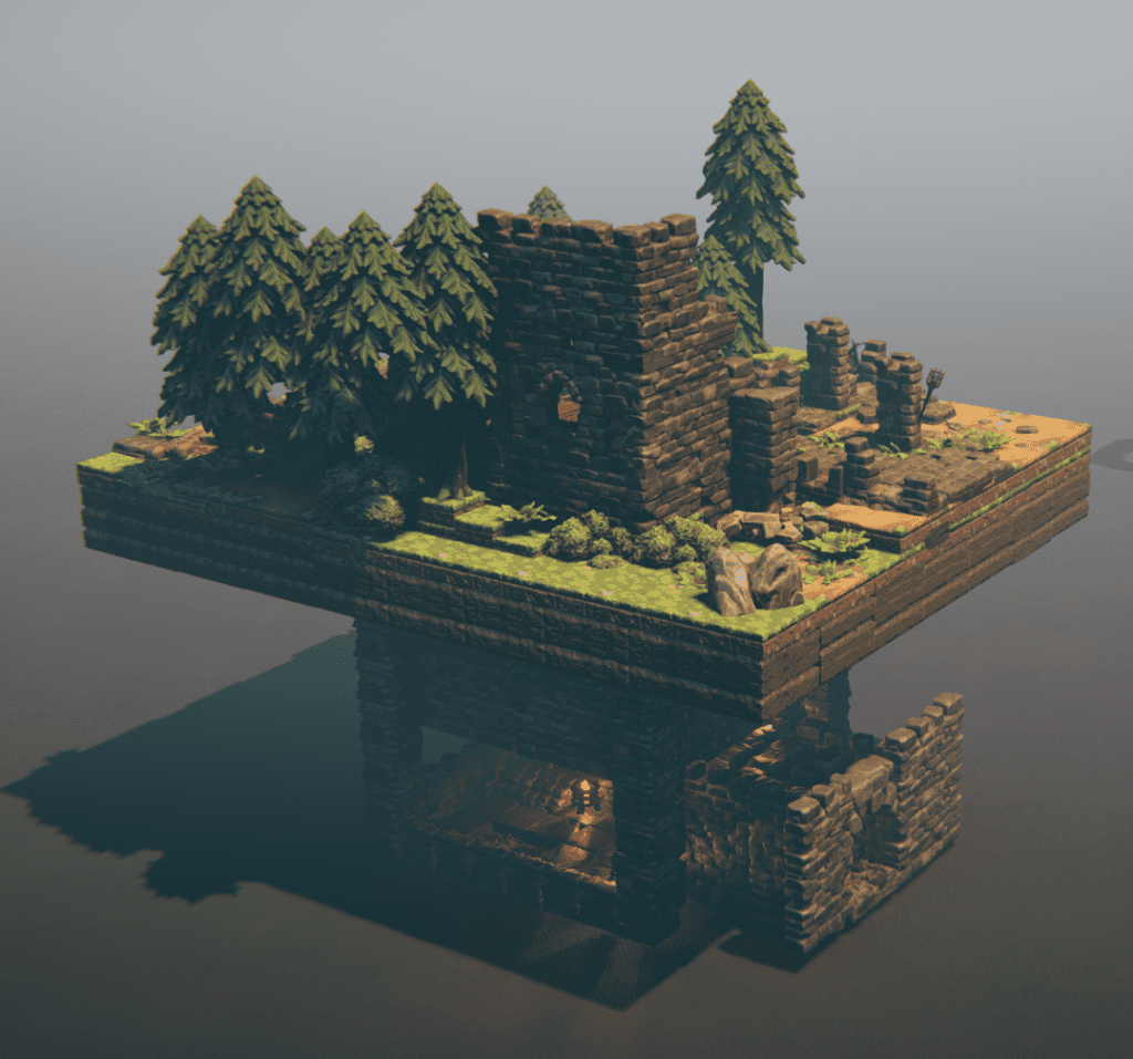 Bandit Hideout - Ruin & Secret Stairs - Tales Tavern