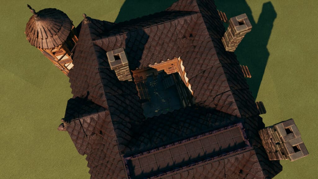 A wealthy family's corner house - Medieval Fantasy City Module - Tales ...