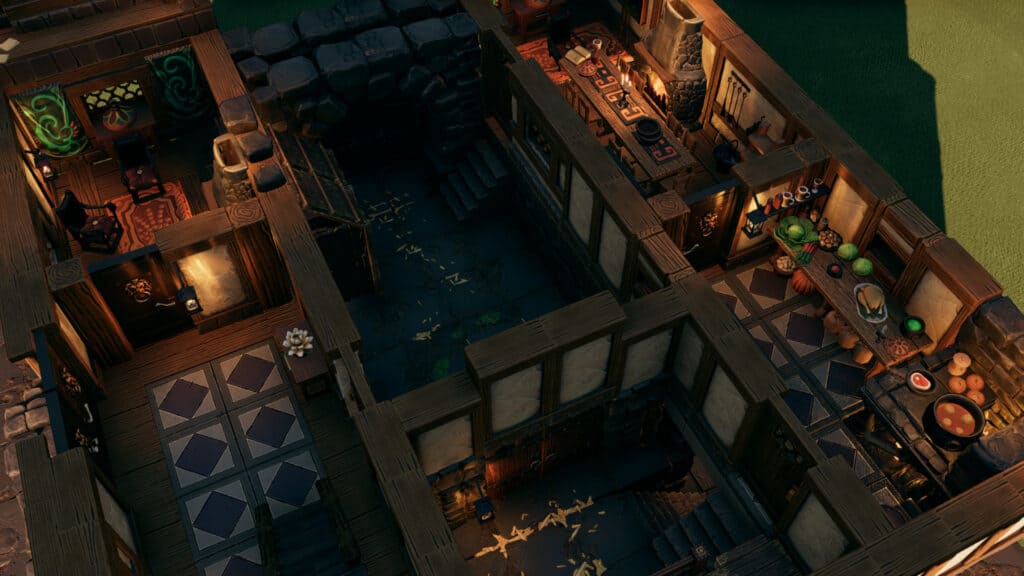 A wealthy family's corner house - Medieval Fantasy City Module - Tales ...