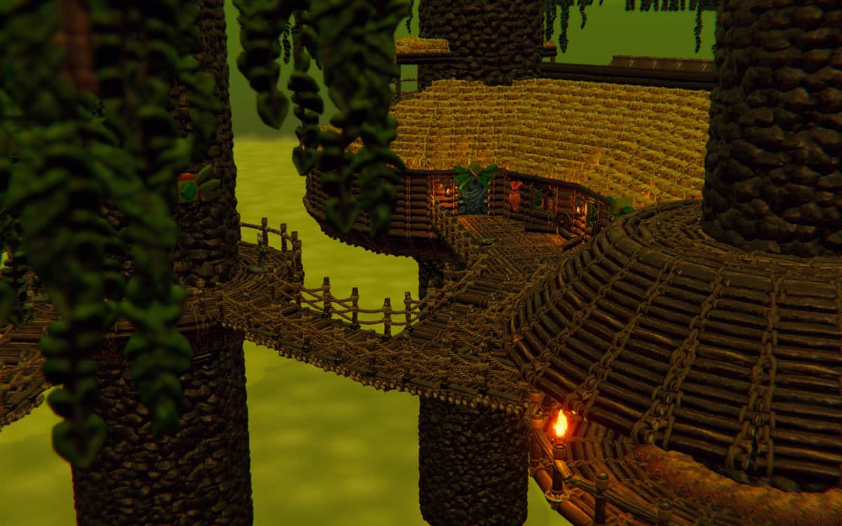 Noonvale - Treetop Village/Wood Elf Tree Village - Tales Tavern