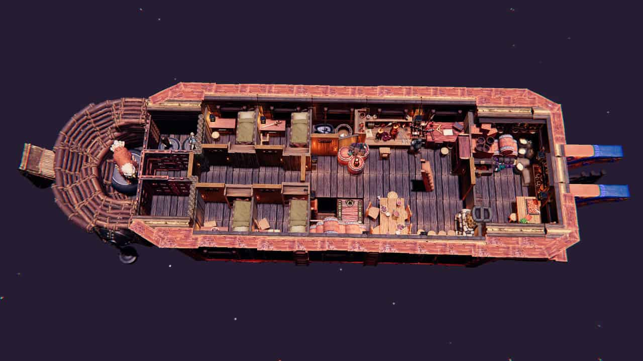 Custom Brigantine Spelljammer - Tales Tavern