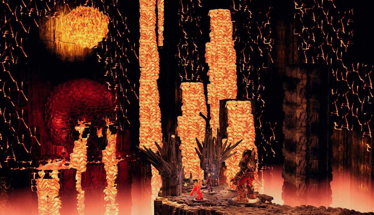 Weeping Colossus - Volcano Chasm - Tales Tavern