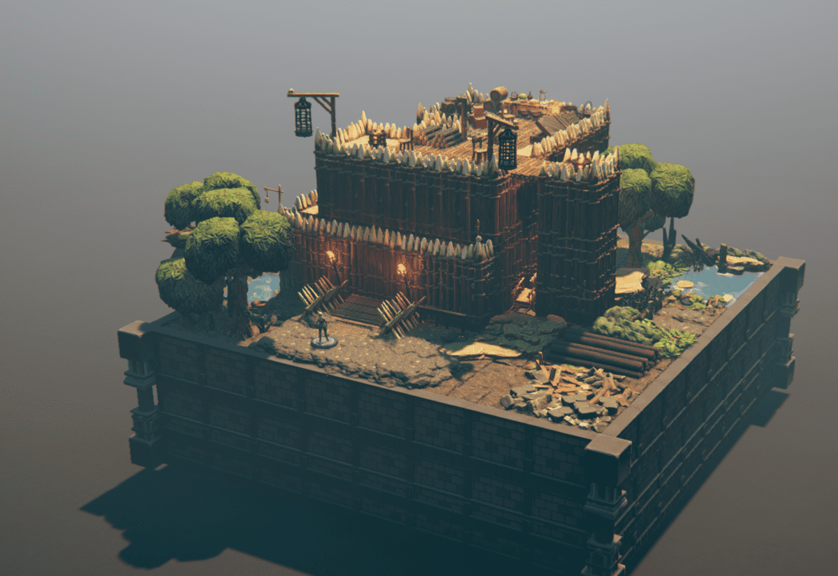 Small Wooden Fort - Tales Tavern