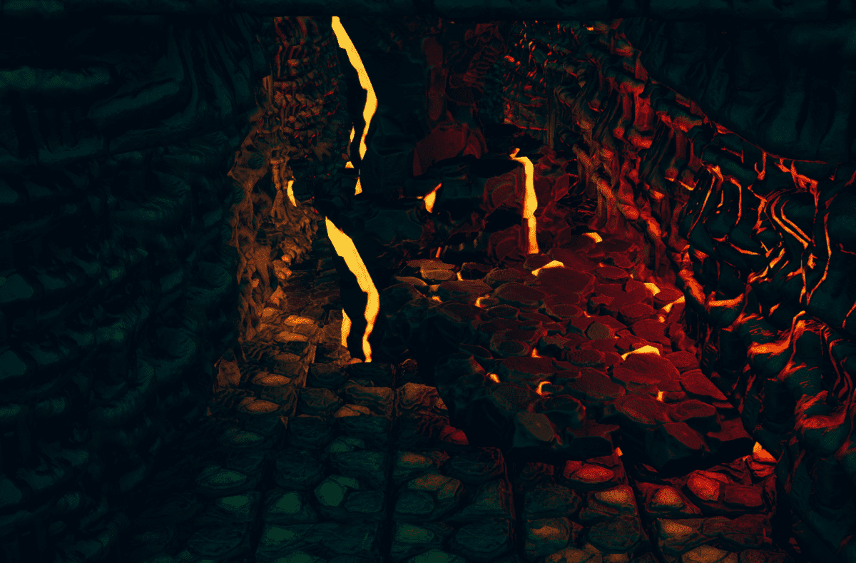 Modular Lava Caverns – Incline Connection - Tales Tavern
