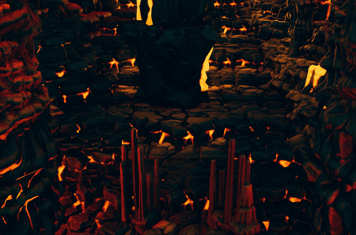 Modular Lava Caverns – Incline Connection - Tales Tavern