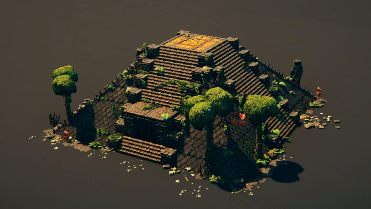 Overgrown Temple - Tales Tavern