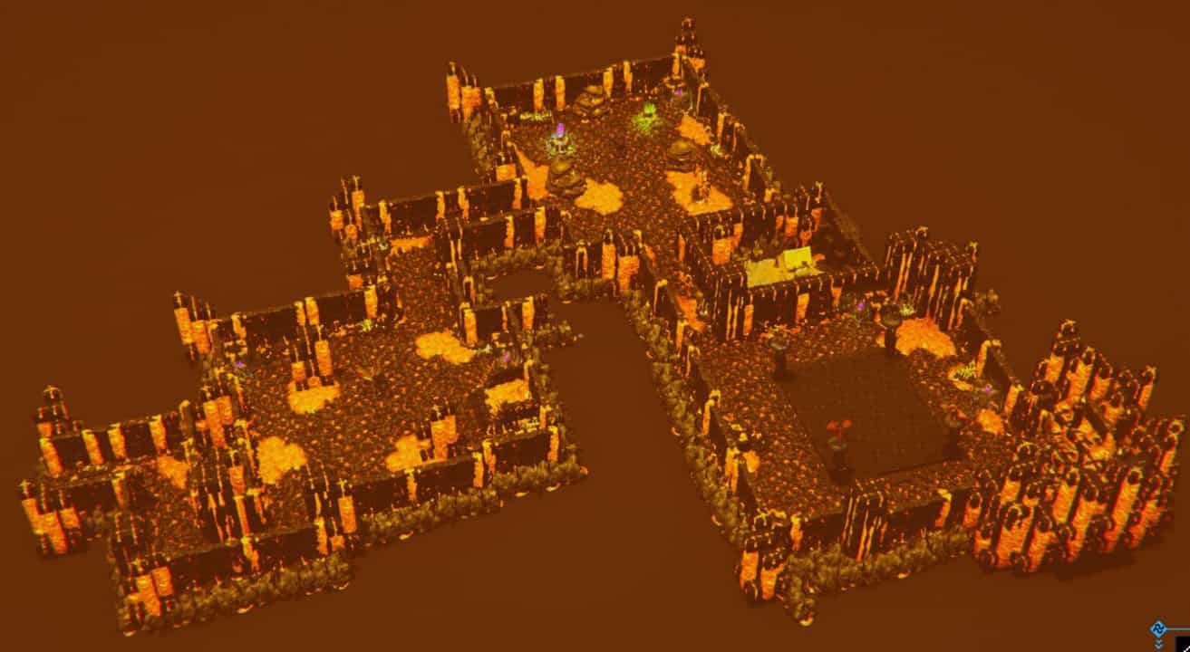 Lava Dungeon 1 - Tales Tavern