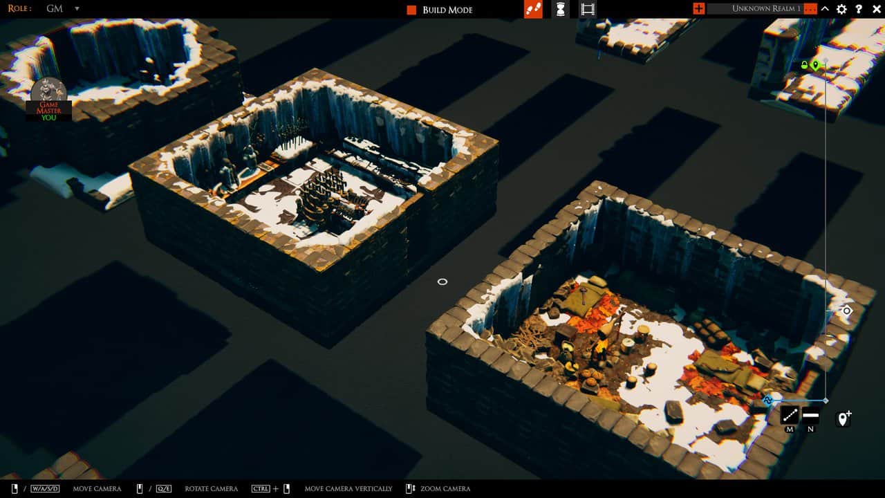 THE FROZEN DUNGEON,,,modular set (winter)fully dressed freezing ...