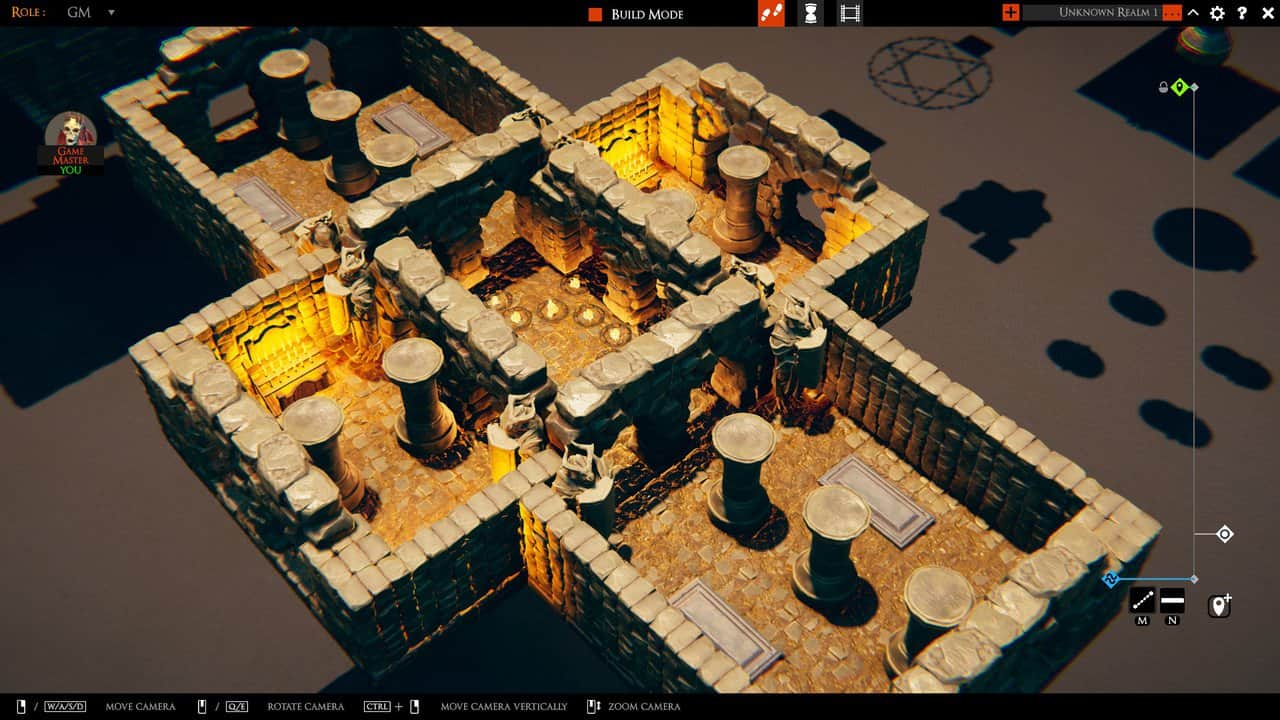 a dark dungeon modular set(approximately 116 pieces)fully kitted out ...