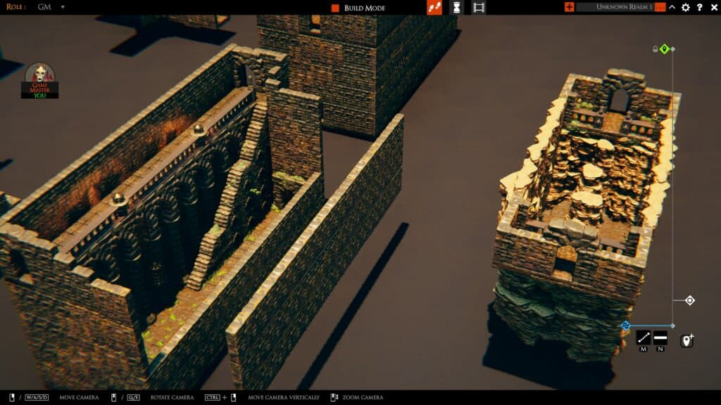 a dark dungeon modular set(approximately 116 pieces)fully kitted out ...