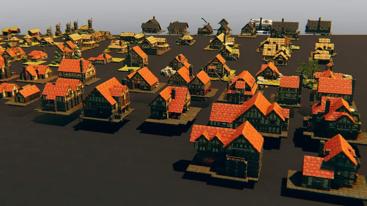 80 assorted fantasy buildings - Tales Tavern