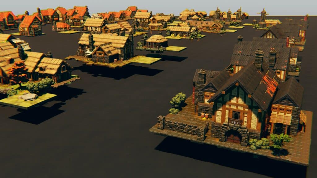 80 assorted fantasy buildings - Tales Tavern