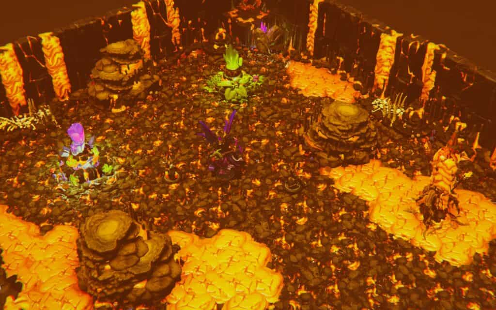 Lava Dungeon 1 - Tales Tavern