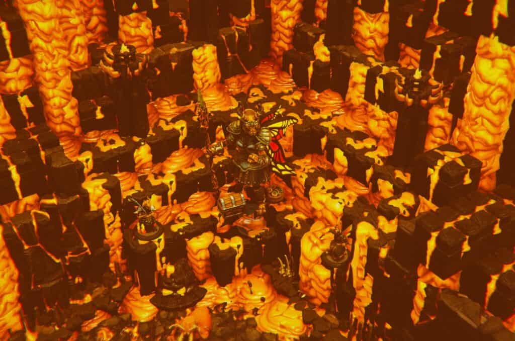 Lava Dungeon 1 - Tales Tavern