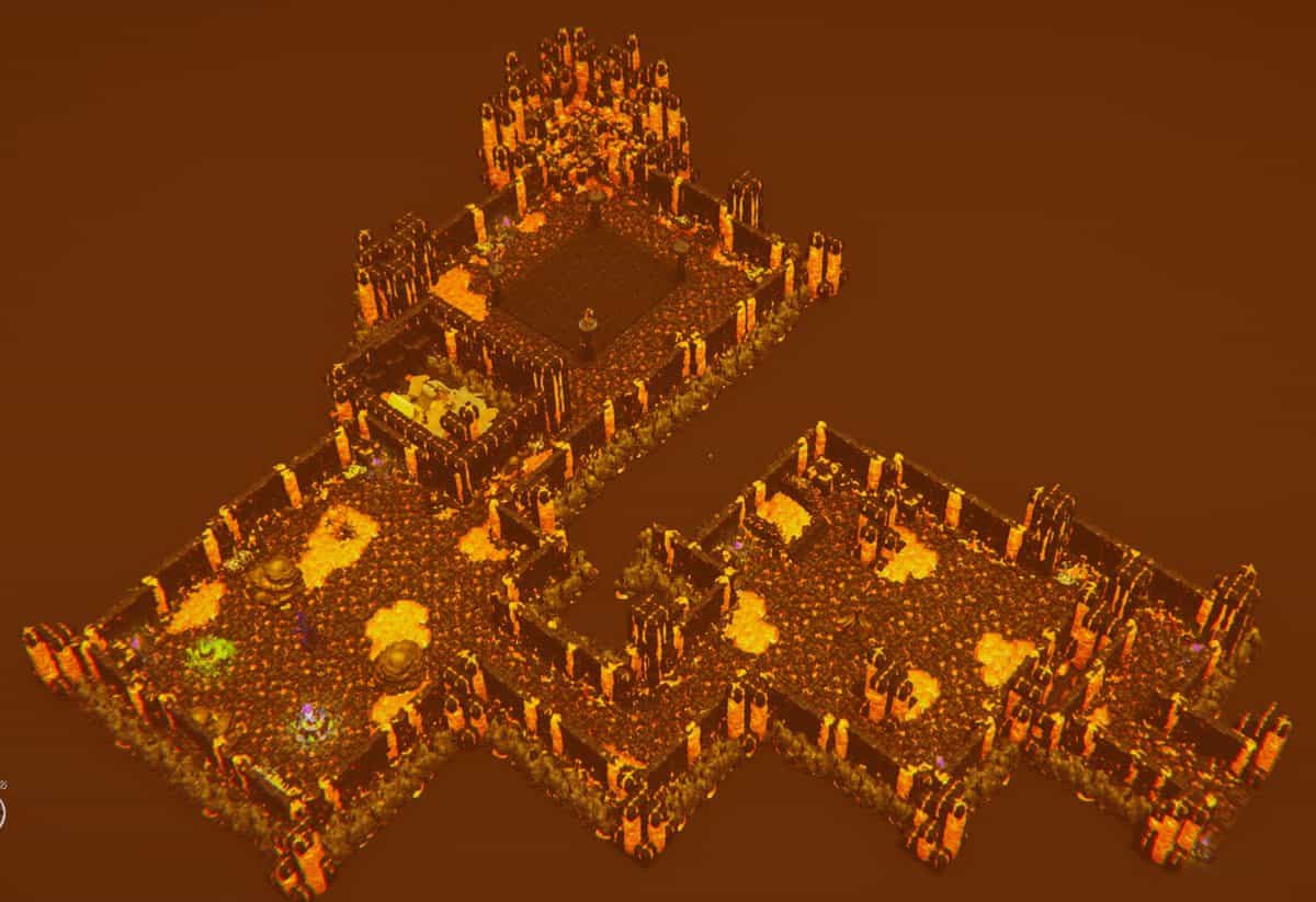 Lava Dungeon 1 - Tales Tavern