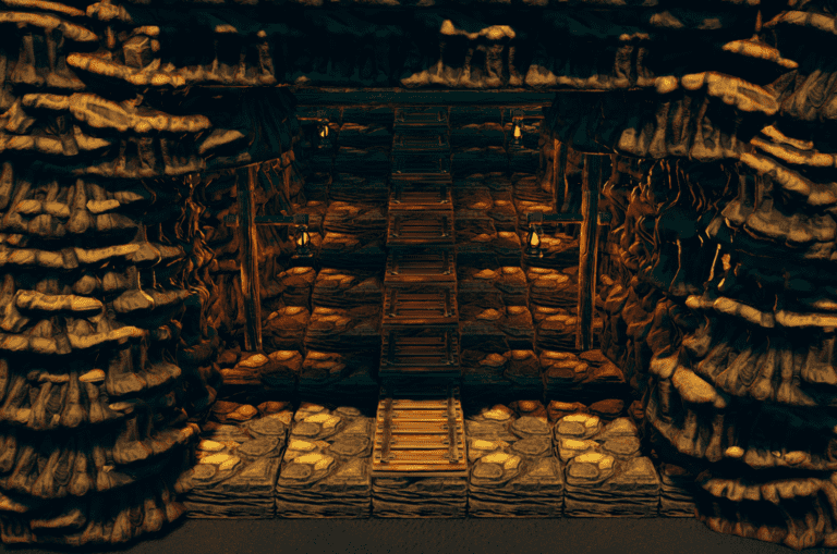 Modular Mineshaft Caverns – Incline Connection - Tales Tavern