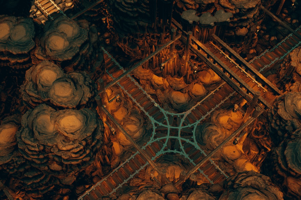 Modular Mineshaft Caverns – 2-Tiered 8-Way Junction - Tales Tavern