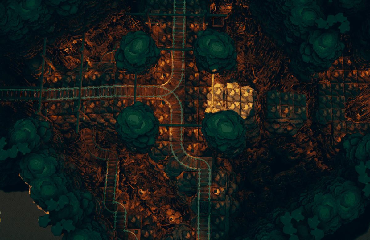 Modular Mineshaft Caverns – 4-Way Junction - Tales Tavern