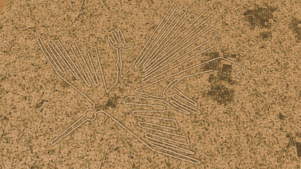Nazca Condor - Geoglyph - Tales Tavern