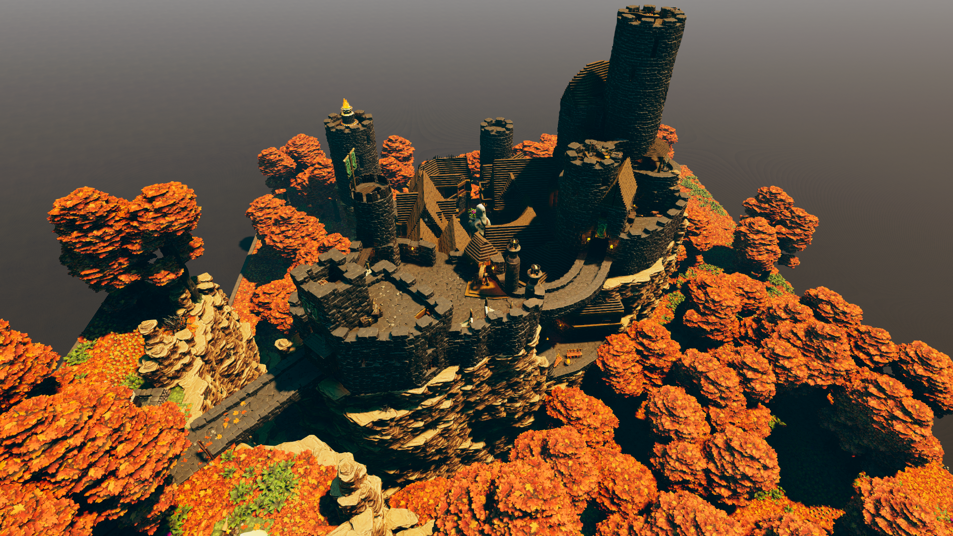 Cute Castle during Autumn - Tales Tavern