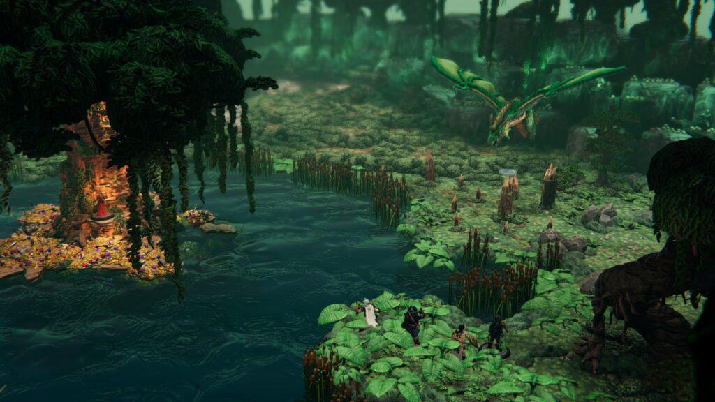 Green Dragon Lair - Swamp - Tales Tavern