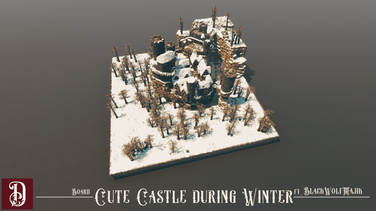Cute Castle during Winter - Tales Tavern