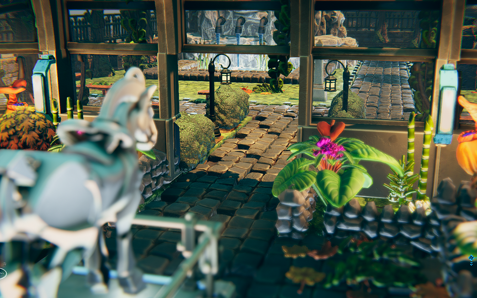 Post-apocalyptic city residential park - Tales Tavern