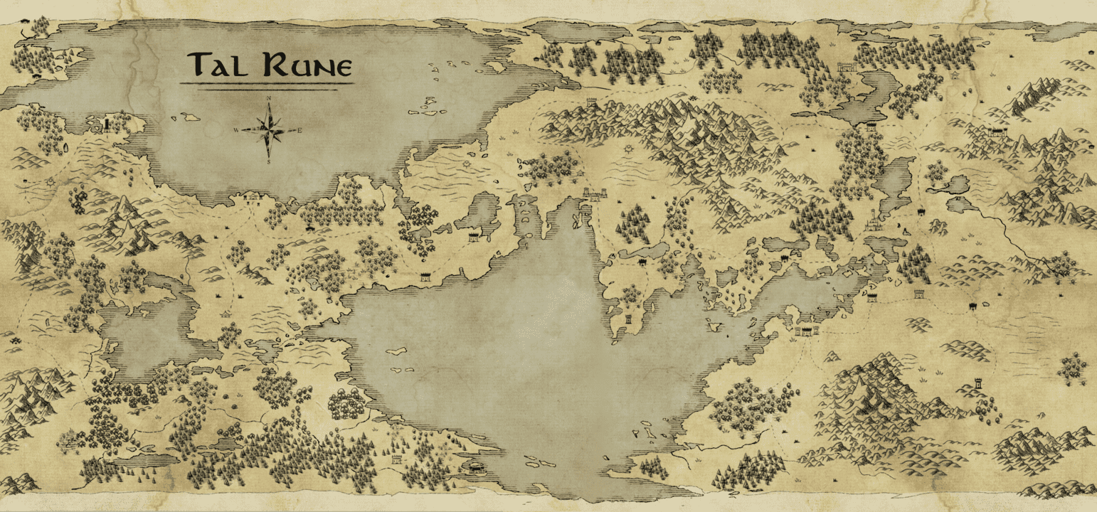 TalRune World Map - Tales Tavern