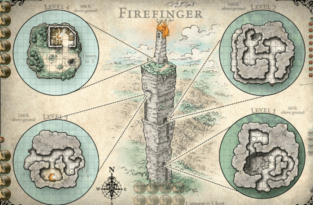 Tomb of Annihilation - Firefinger Tower Encounter - Tales Tavern