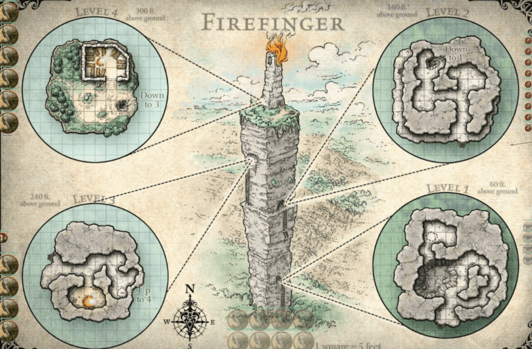 Tomb of Annihilation - Firefinger Tower Encounter - Tales Tavern