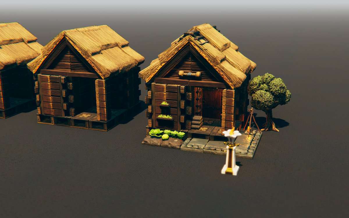 Rural Huts and Cottages - Tales Tavern