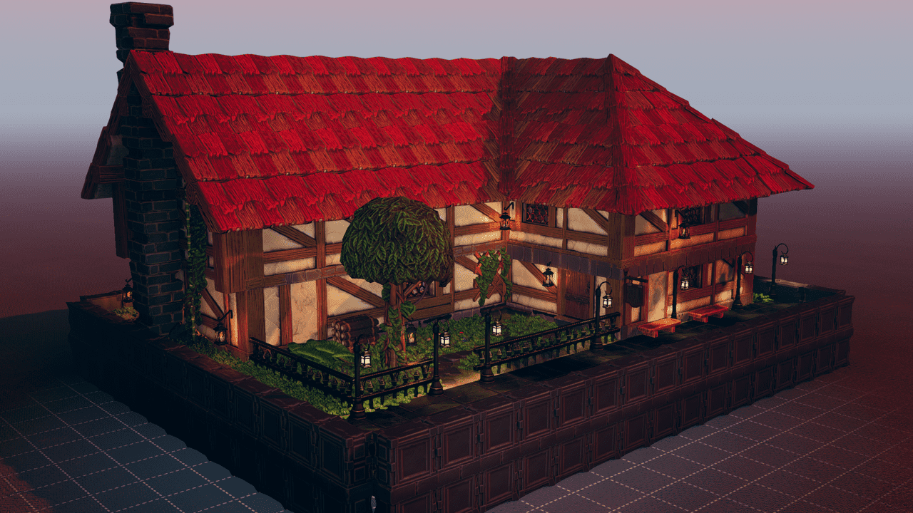 Detailed Medieval Shop - Tales Tavern