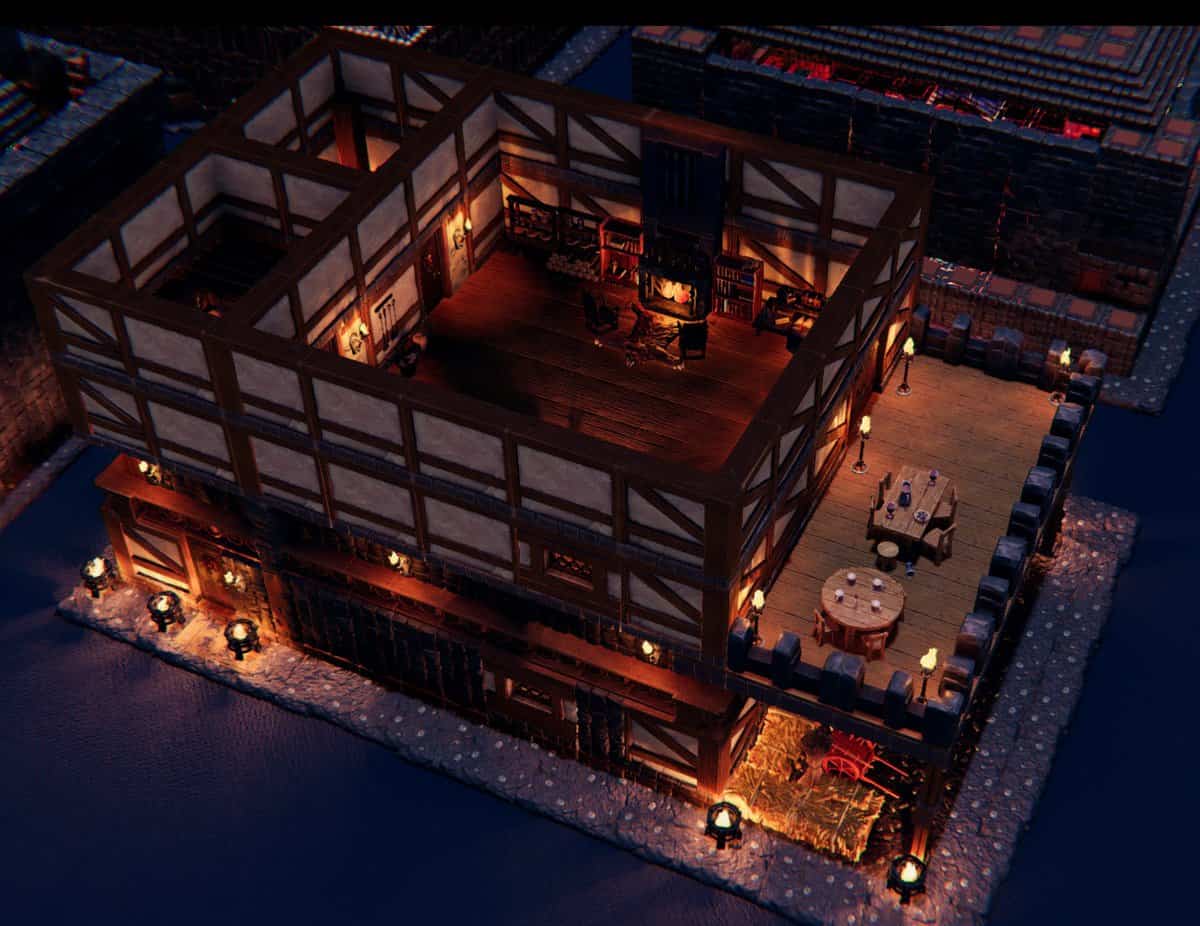 Modular City Buildings - Tales Tavern