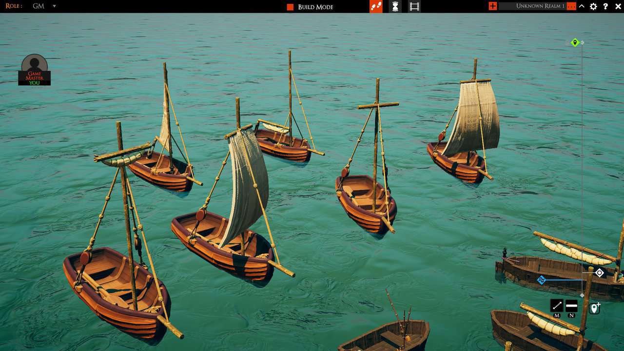 original small row boats,and new sail boats - Tales Tavern