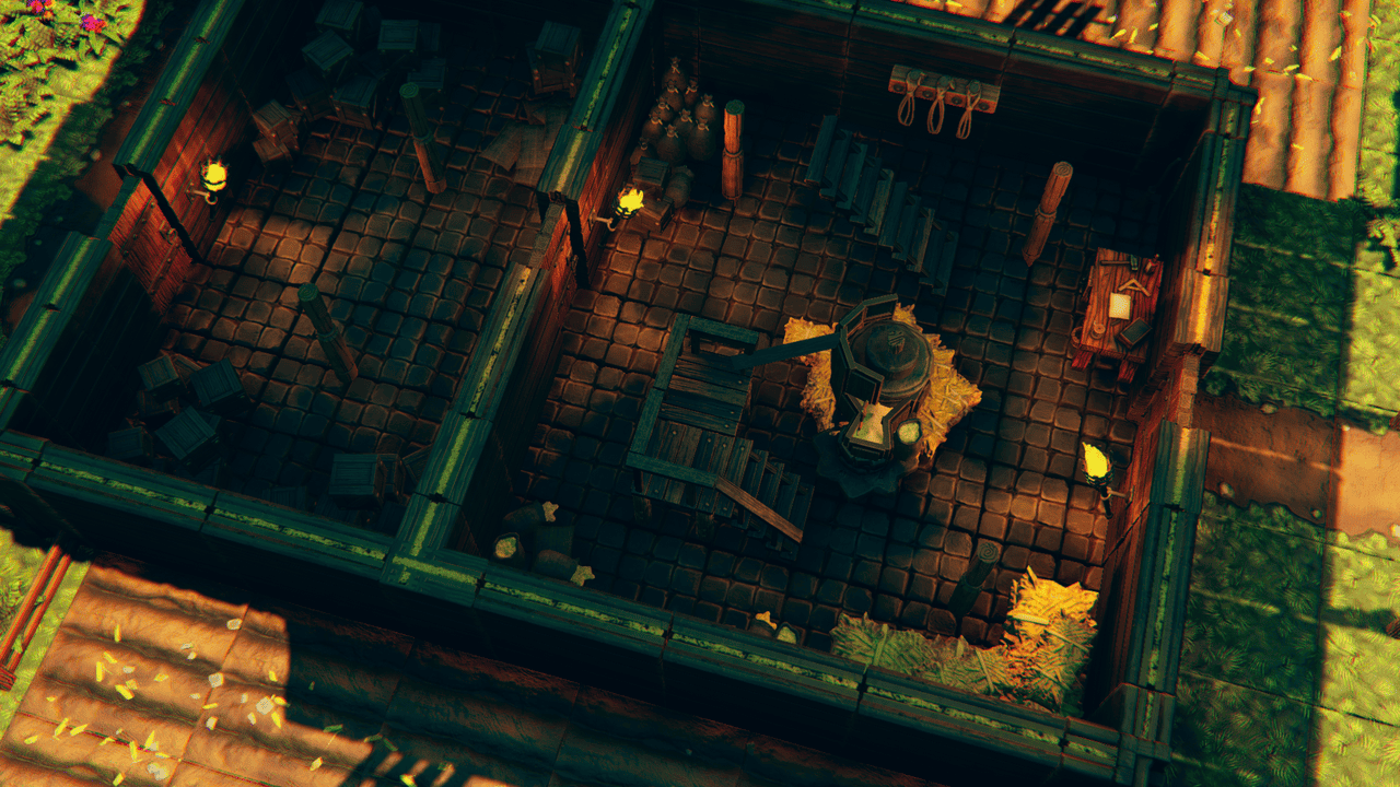 Windmill and farm by the river - Tales Tavern