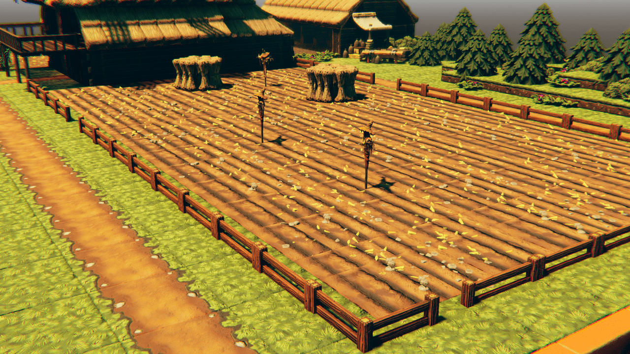 Windmill and farm by the river - Tales Tavern