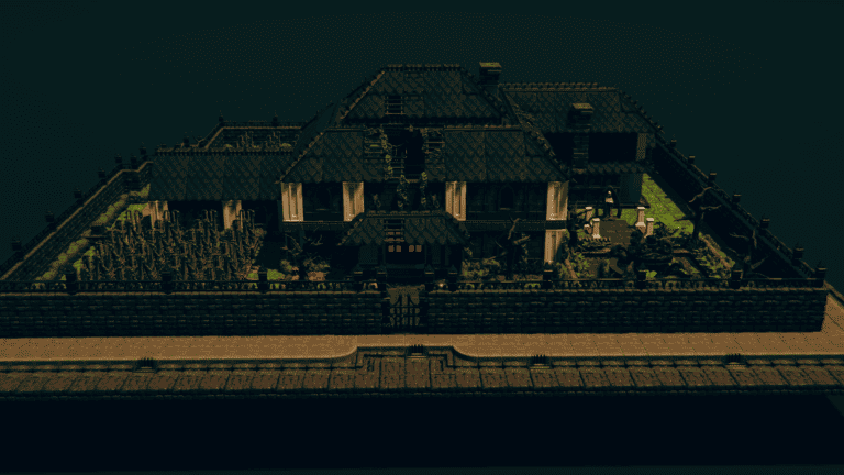 Ruined Manor House with Vineyard - Tales Tavern