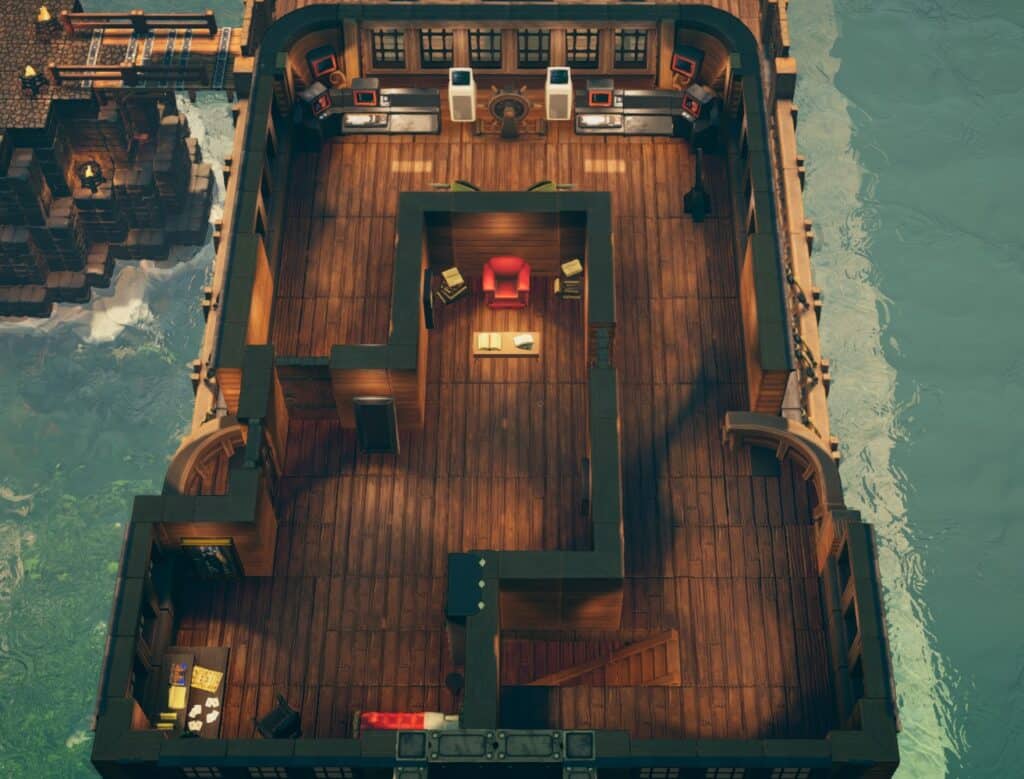 Steam-powered Container Ship - Tales Tavern