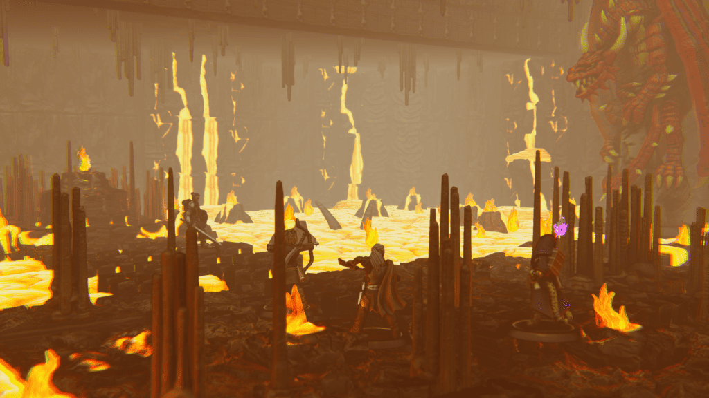 The Red Dragon's Lair, Volcano - Tales Tavern