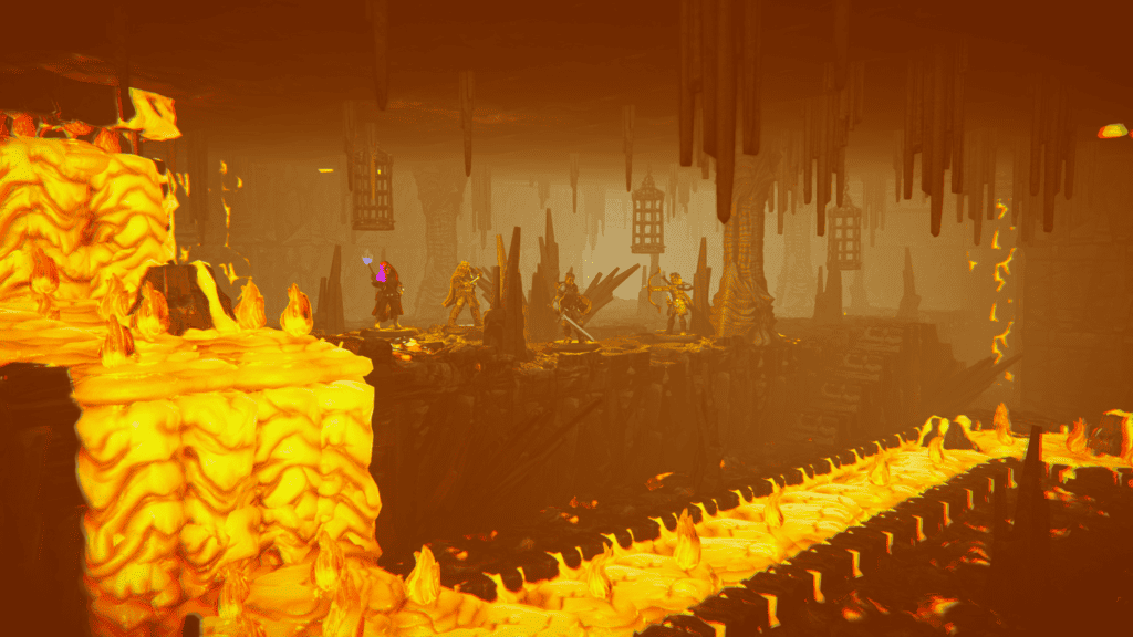 The Red Dragon's Lair, Volcano - Tales Tavern